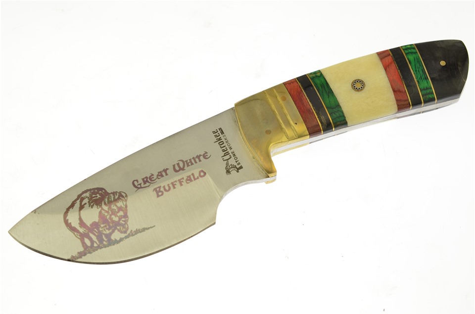 Cutlery Corner: Cherokee River Canyon Bison (by Cherokee Stoneworks)